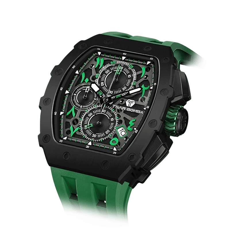 Elemental Series-Calendar Version TB8204QA Green – AMRGAZZAZSTORE