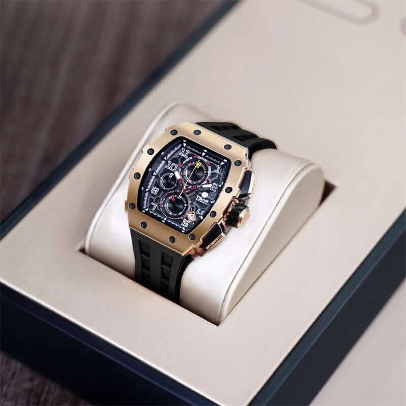 Elemental Series-Calendar Version TB8204Q Golden Black – AMRGAZZAZSTORE