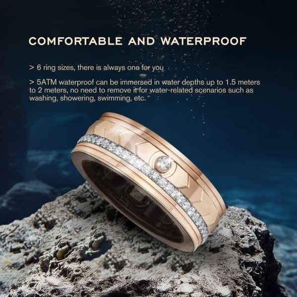2024 NEW VERTU AI DIAMOND RING -AFTERGLOW EDITION – Amr Gazzaz Store