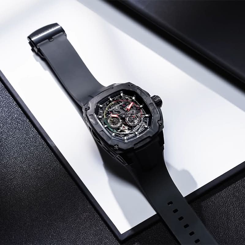Dark Matter-Interchangeable Automatic Watch TB8601 Black Set - Amr ...