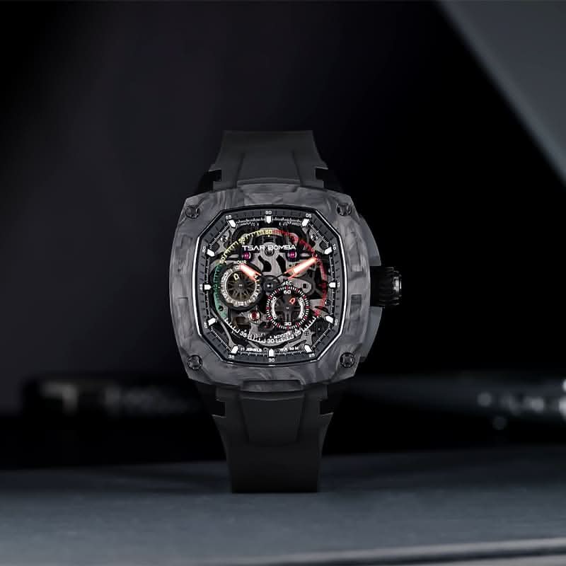 Dark Matter-Interchangeable Automatic Watch TB8601 Black Set - Amr ...