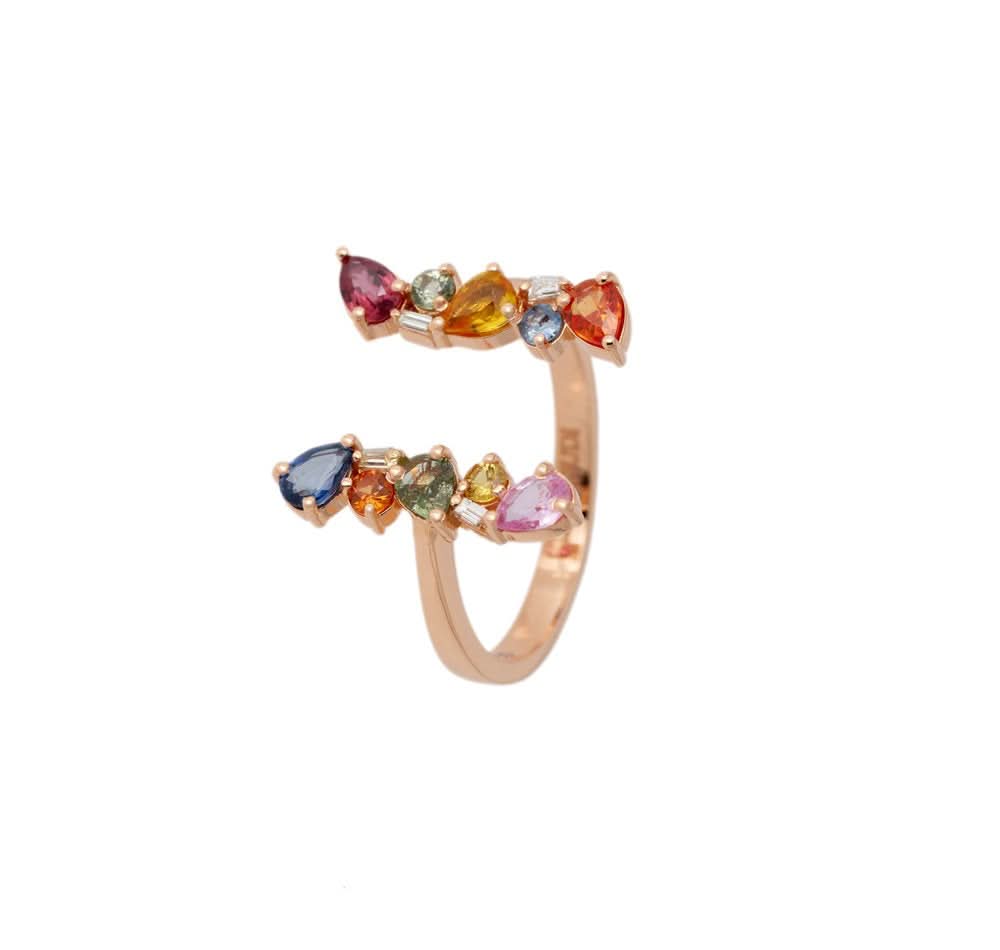 Parallel Sapphire Ring – Amr Gazzaz Store