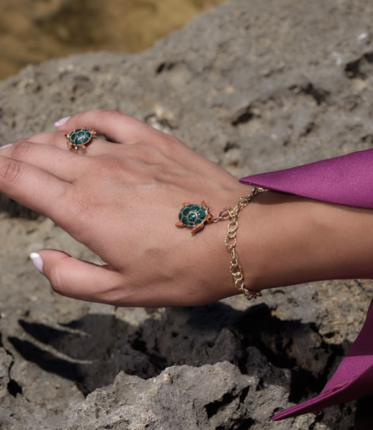 Sea Turtle Ring - Amr Gazzaz Store