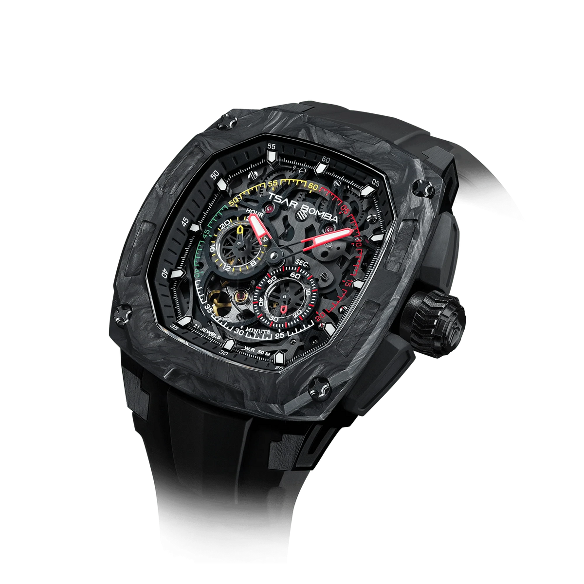 Dark Matter-Interchangeable Automatic Watch TB8601 Black Set - Amr ...