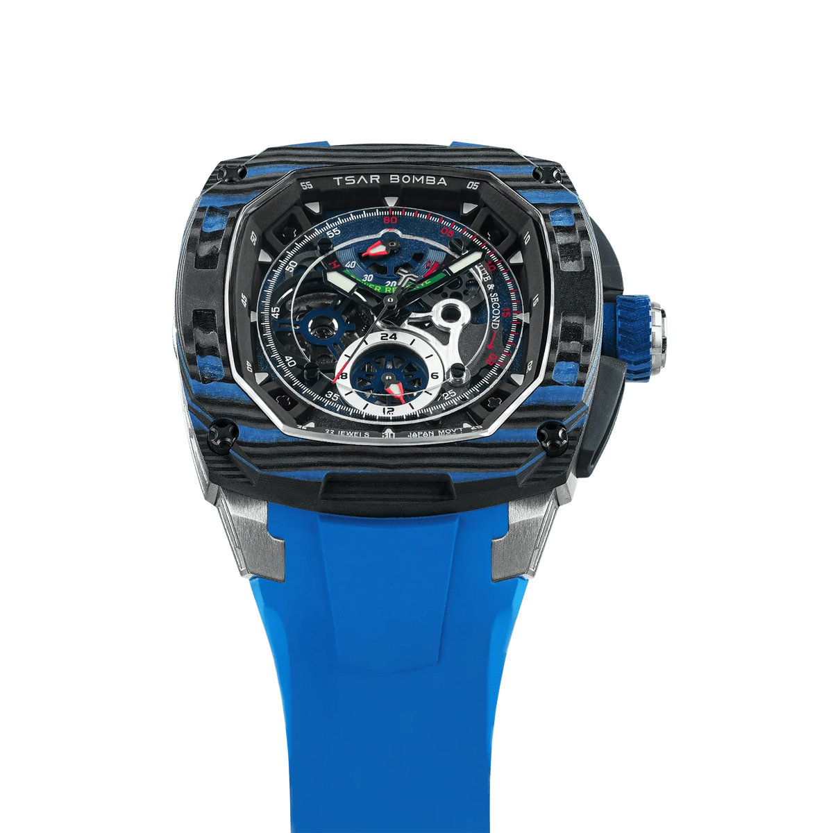 Dark Matter-Interchangeable Automatic Watch TB8602 Blue Set - Amr ...