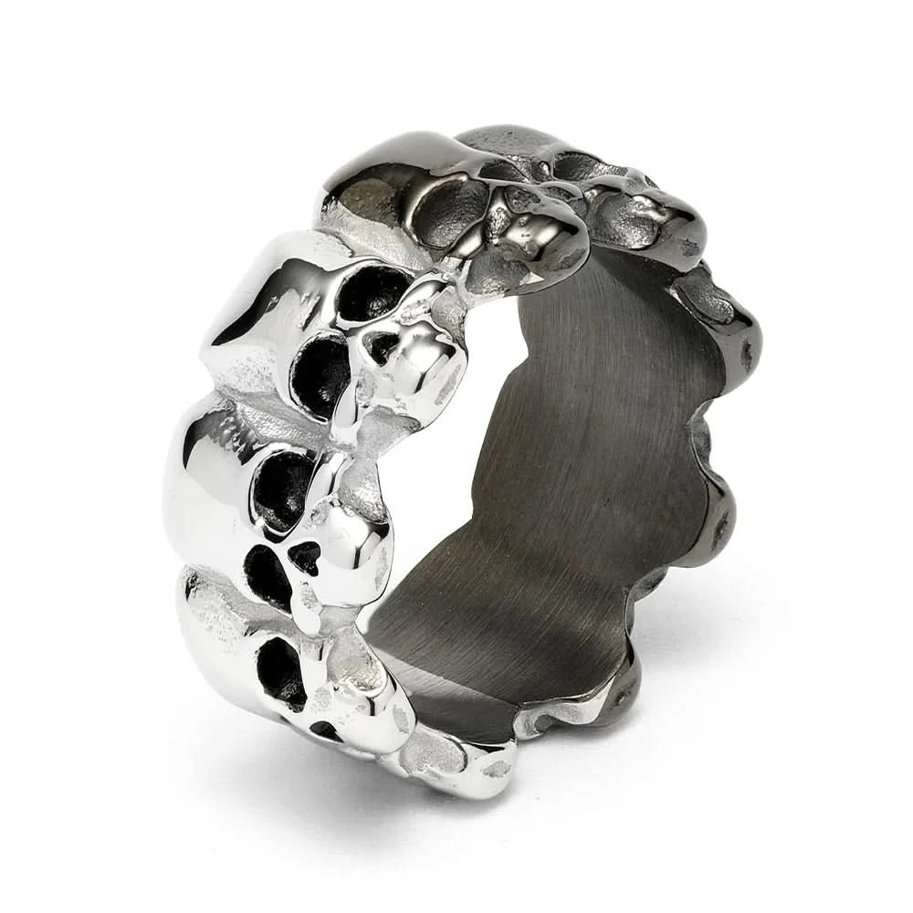 Eclipse Ring - Circle of Skulls - Amr Gazzaz Store